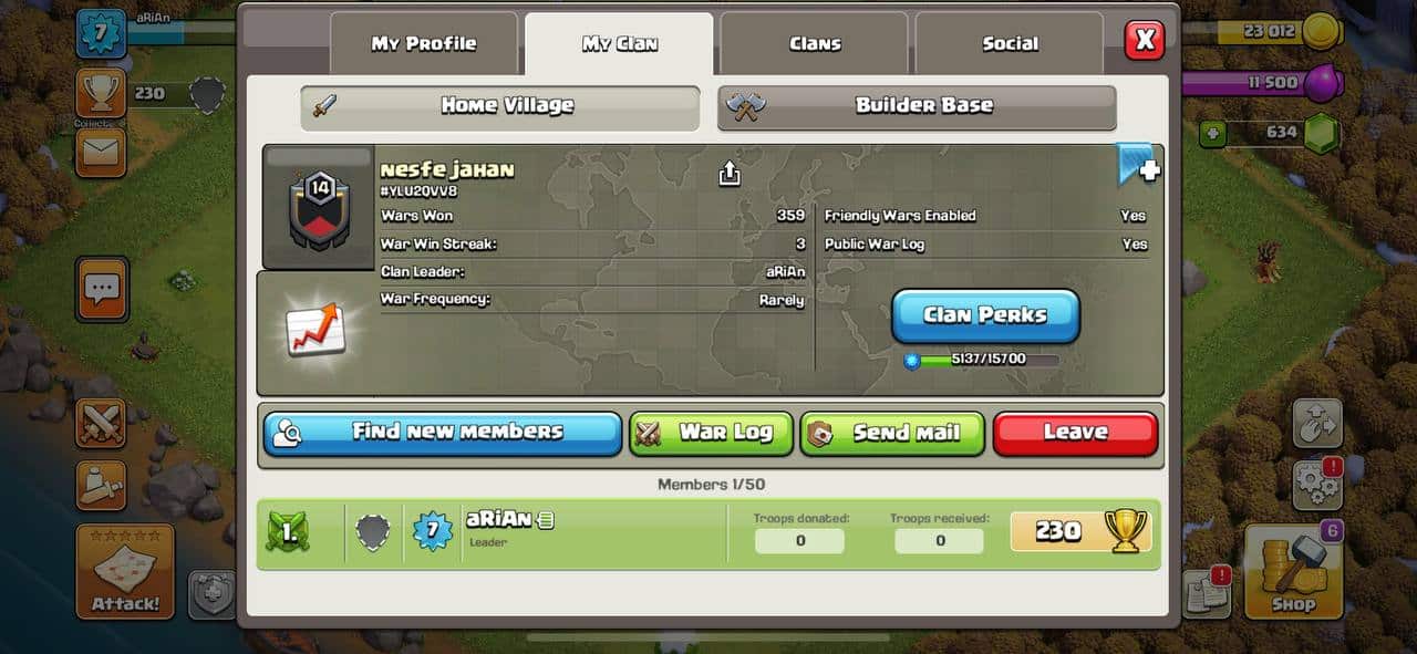 CLAN LEVEL14 | Clash Markets